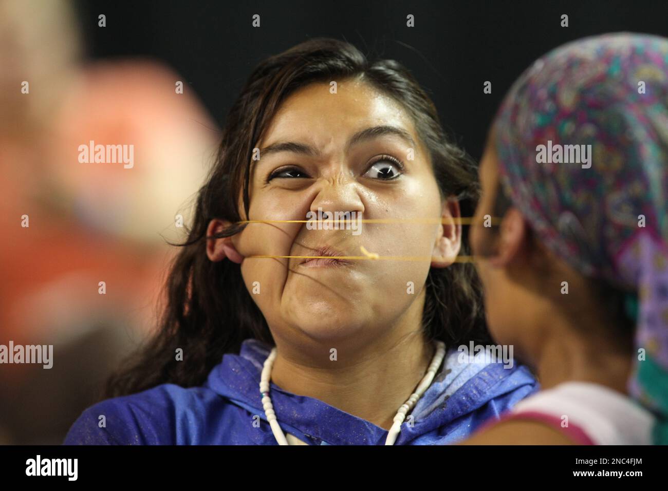 Ear pull olympics hi-res stock photography and images - Alamy