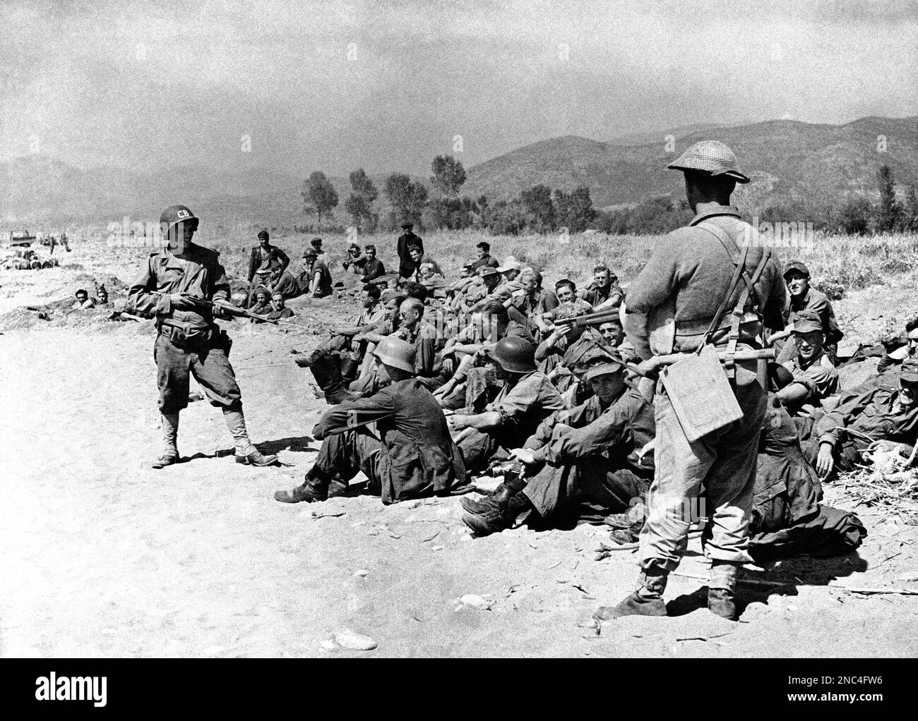 With the Salerno bridgehead widening and the Eight Army coming up on ...