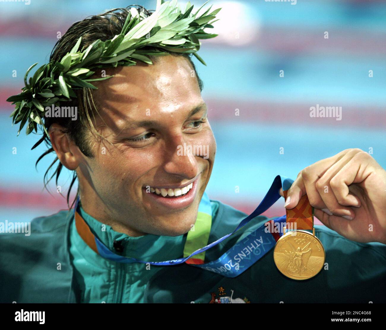 FILE - In this Aug. 16, 2004 file photo, Ian Thorpe, of Australia ...