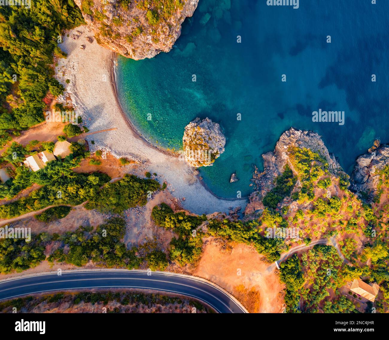 Foneas beach hi-res stock photography and images - Alamy
