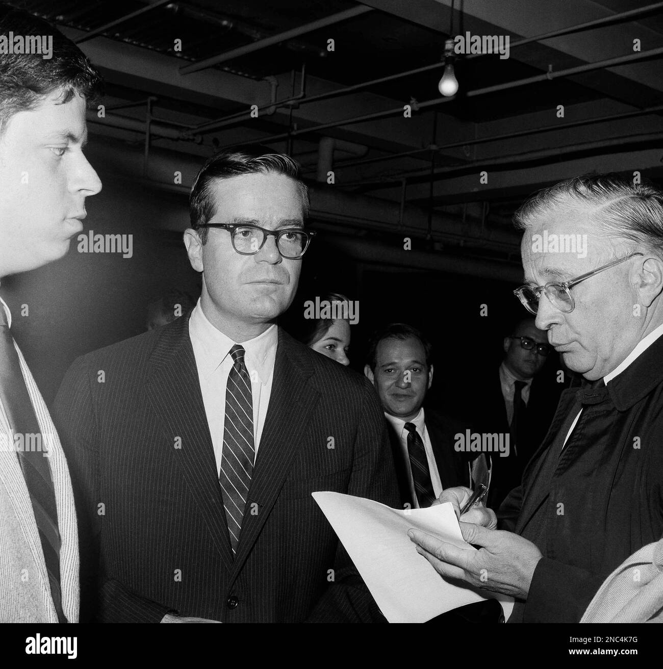 Theodore C. Sorensen at Robert F. Kennedy headquarters, 244 Madison ...