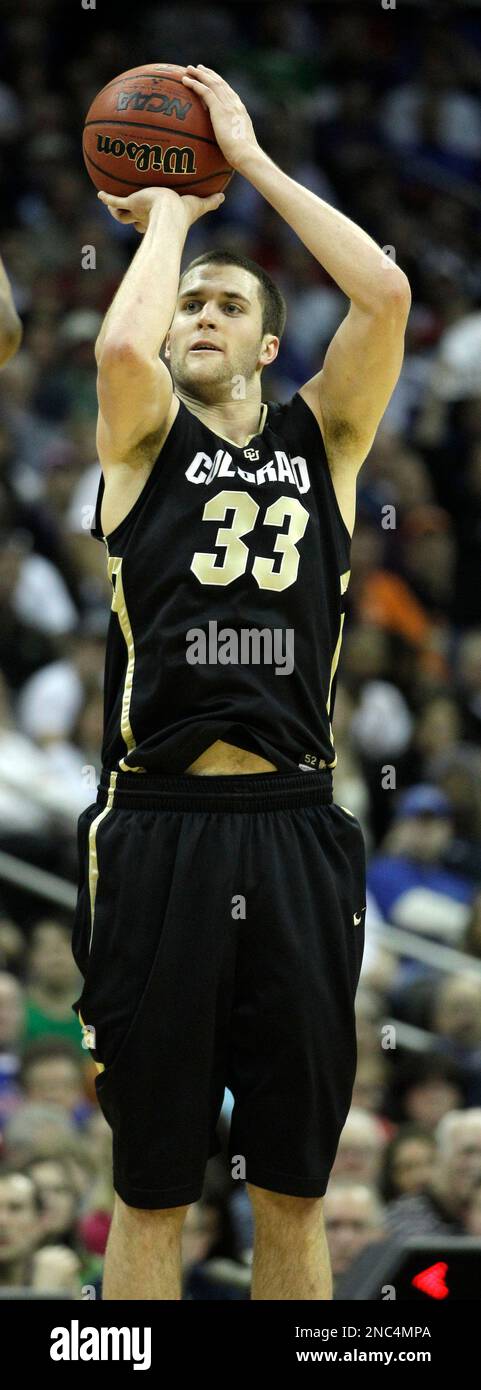 Colorado forward Austin Dufault (33) during the first half of an NCAA ...