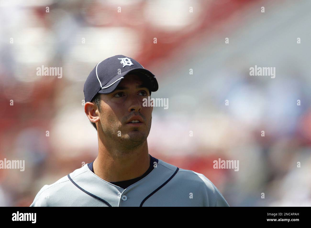 Detroit Tigers starting pitcher Rick Porcello (48) throws during a ...