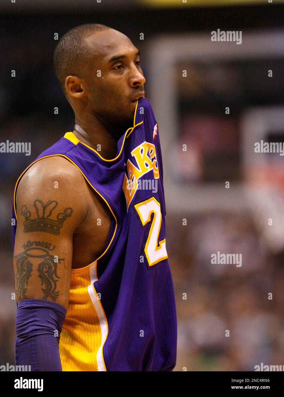 Los Angeles Lakers shooting guard Kobe Bryant (24) during the NBA ...
