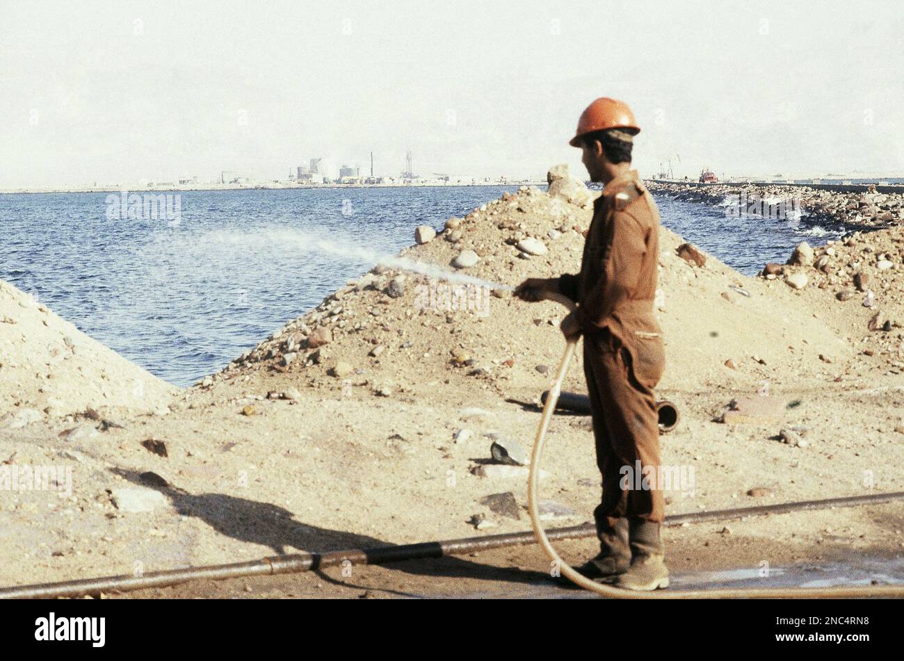 Abu Rodeis Sinai Oil in Egypt in 1985. (AP Photo Stock Photo - Alamy