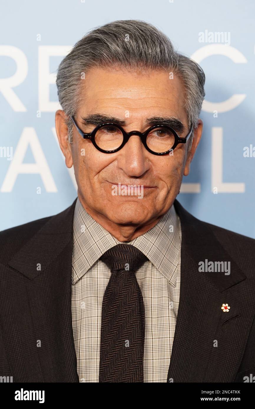 Eugene Levy attends the European premiere for The Reluctant Traveler ...