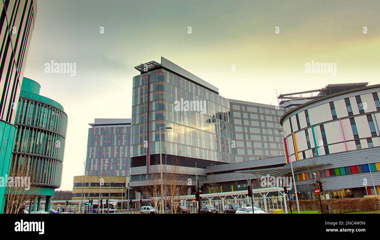 Glasgow, Scotland, UK 14th February, 2023. Queen Elizabeth University ...