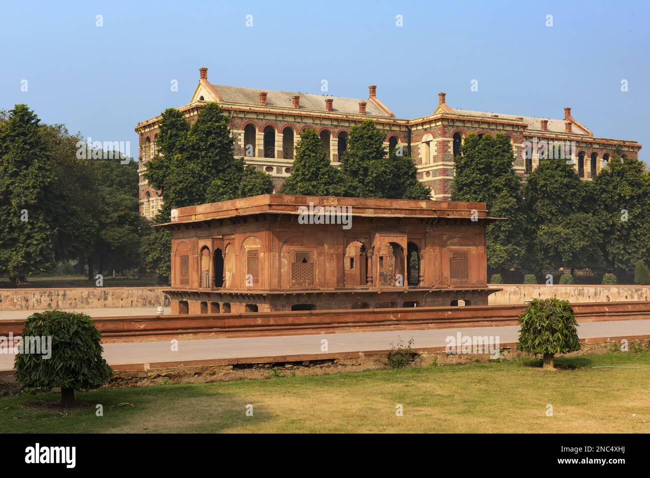 Zafar Mahal Pavilion in Red Fort in Delhi Stock Photo - Alamy