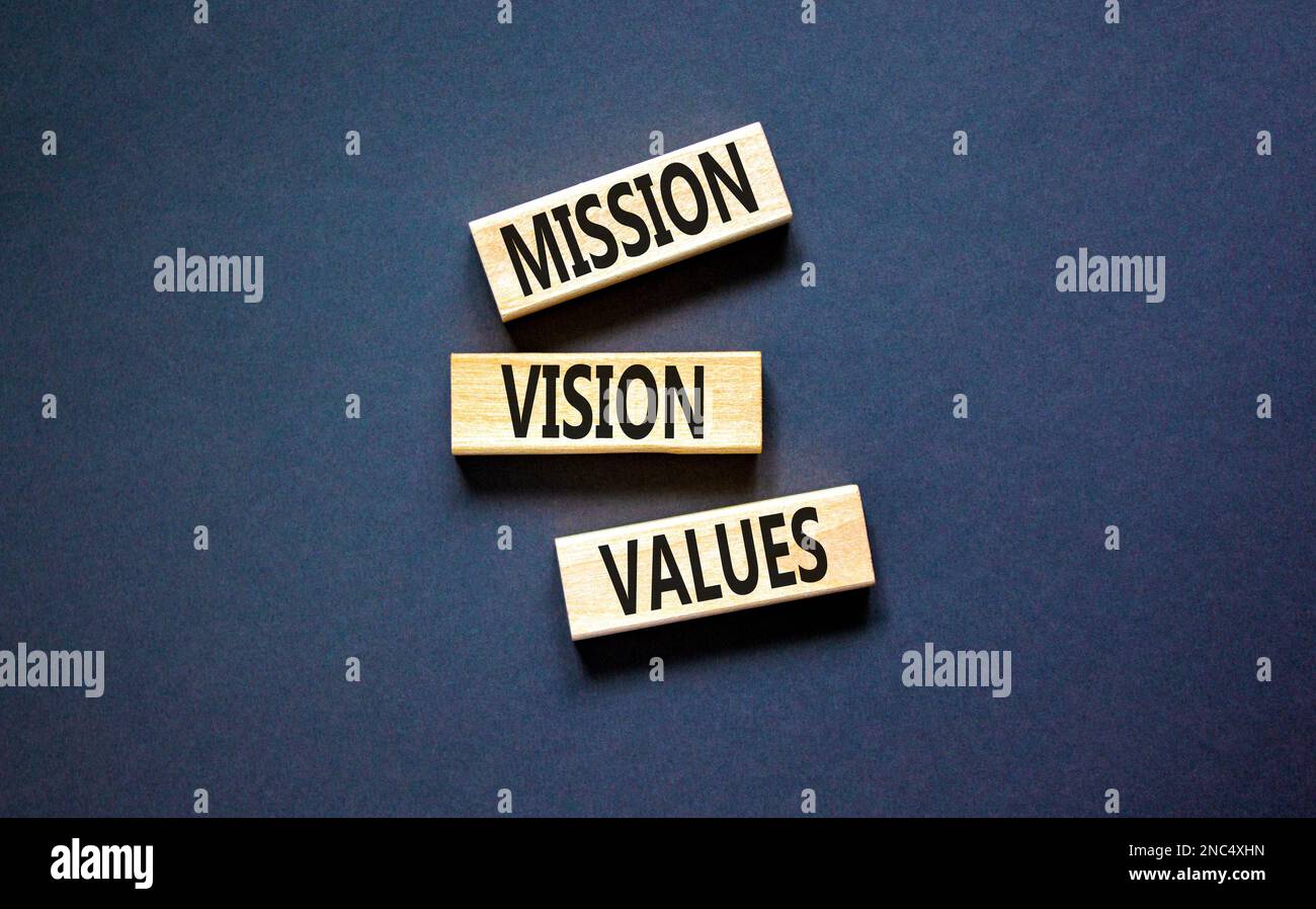 Mission vision values symbol. Concept words Mission Vision Values on ...