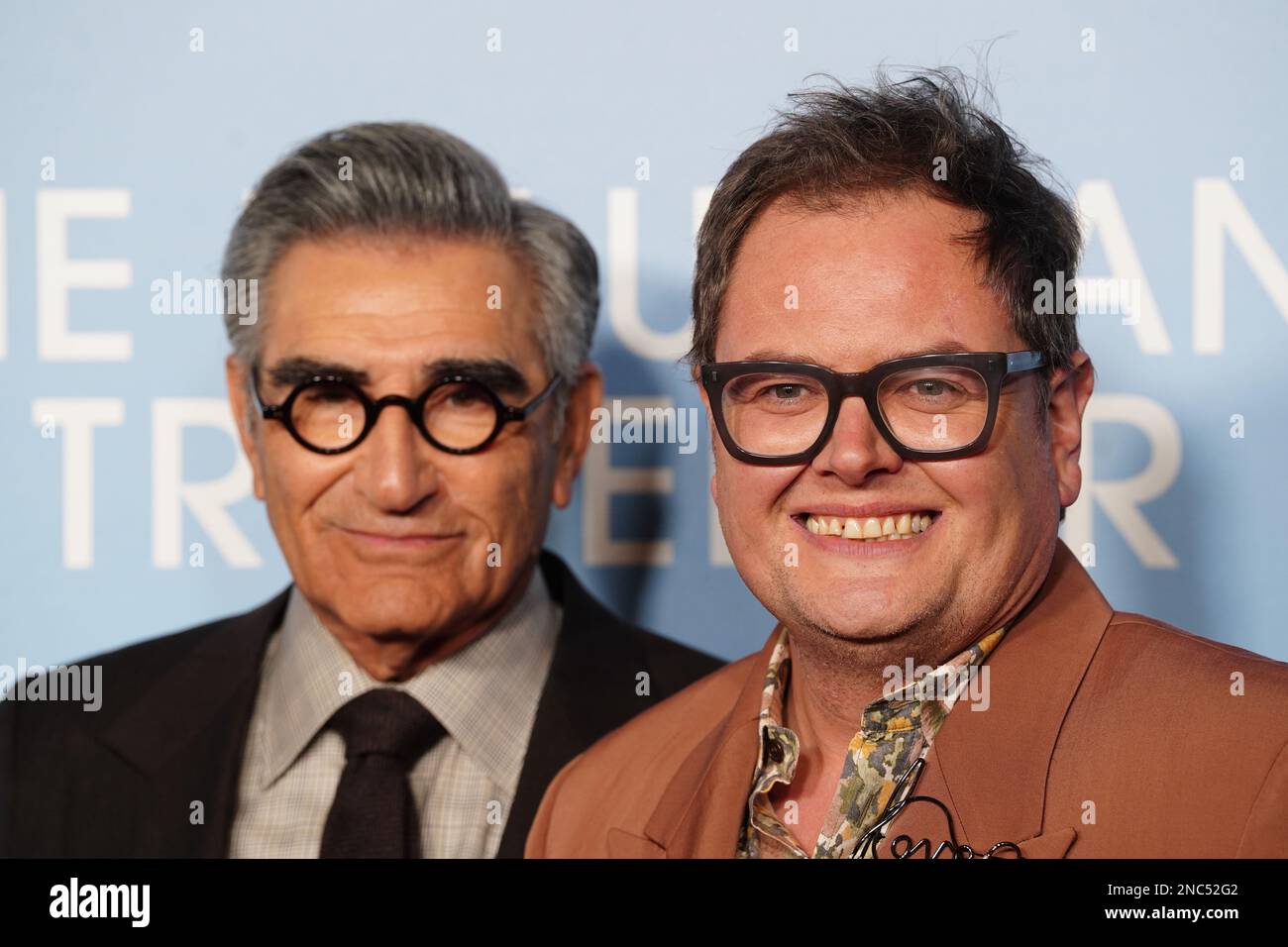 Eugene Levy (left) and Alan Carr attends the European premiere for The ...