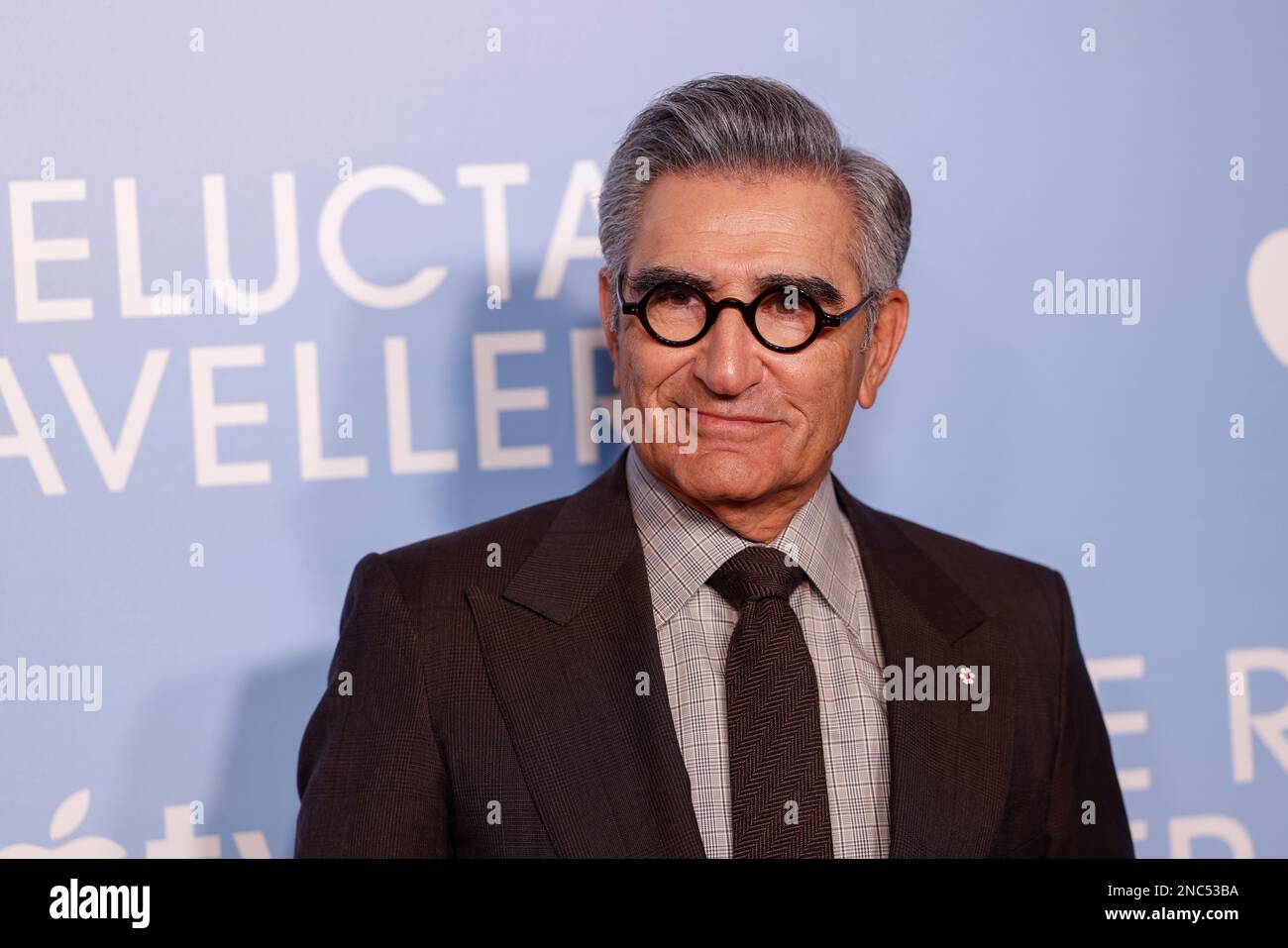 Eugene Levy poses for photographers upon arrival for the premiere of ...
