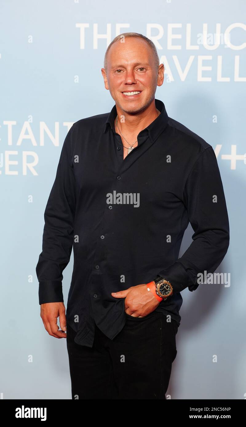 Robert Rinder attends the European premiere for The Reluctant Traveler ...