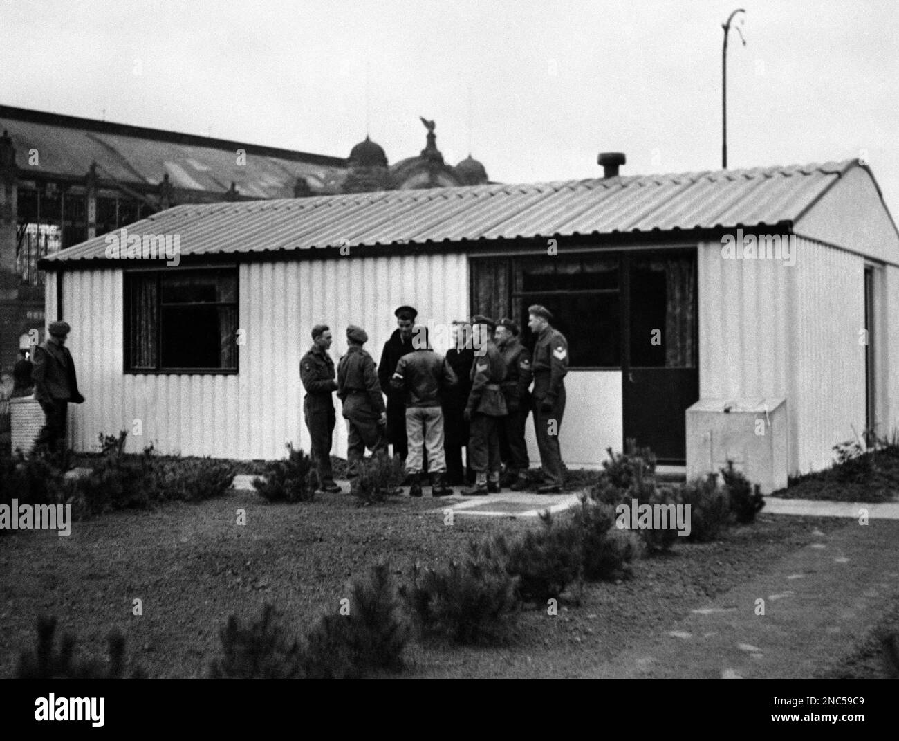 A demonstration Arcon prefabricated house has been built in Hamburg ...