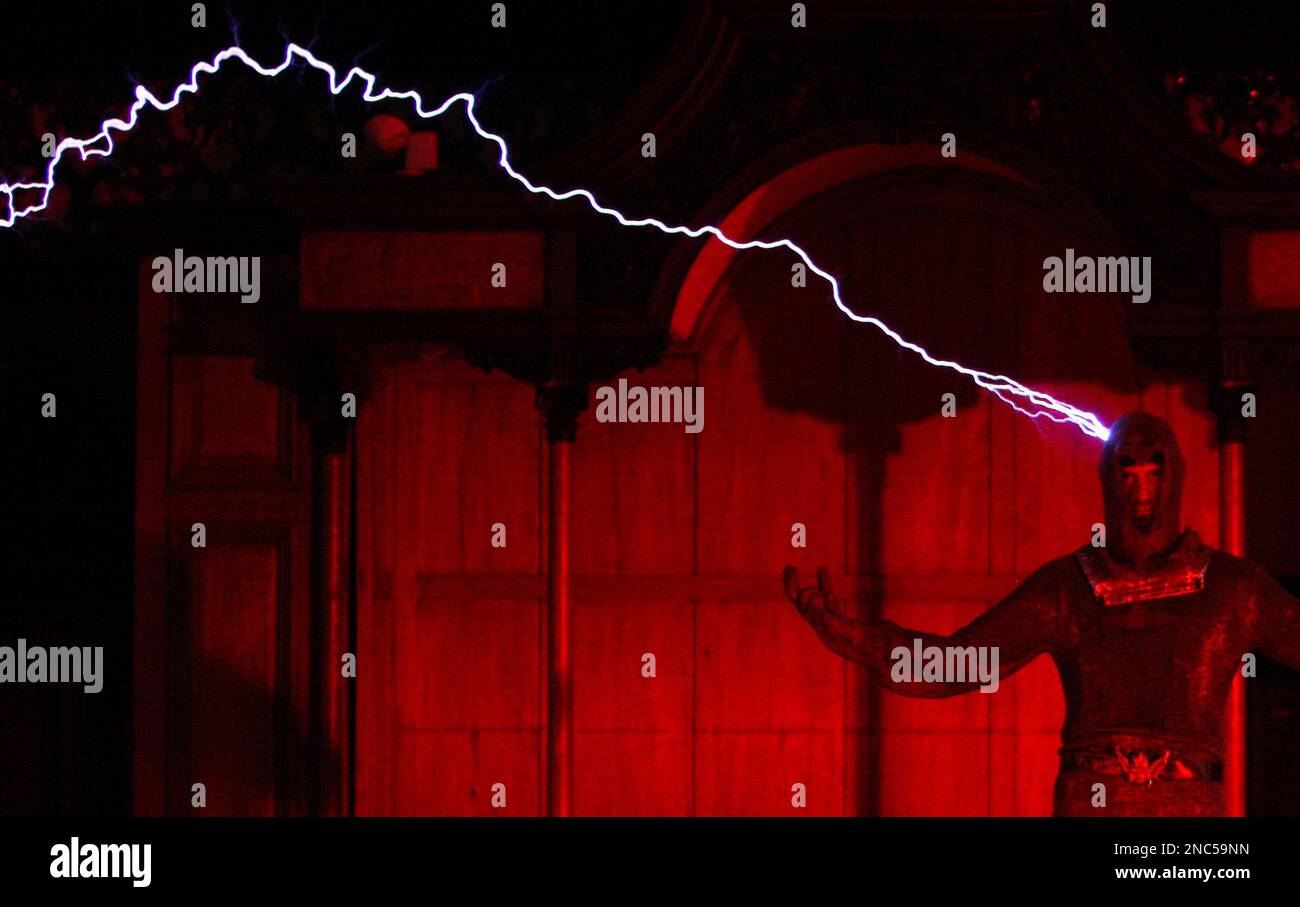 Patrick Brown of US based ArcAttack performs for the first time in the ...