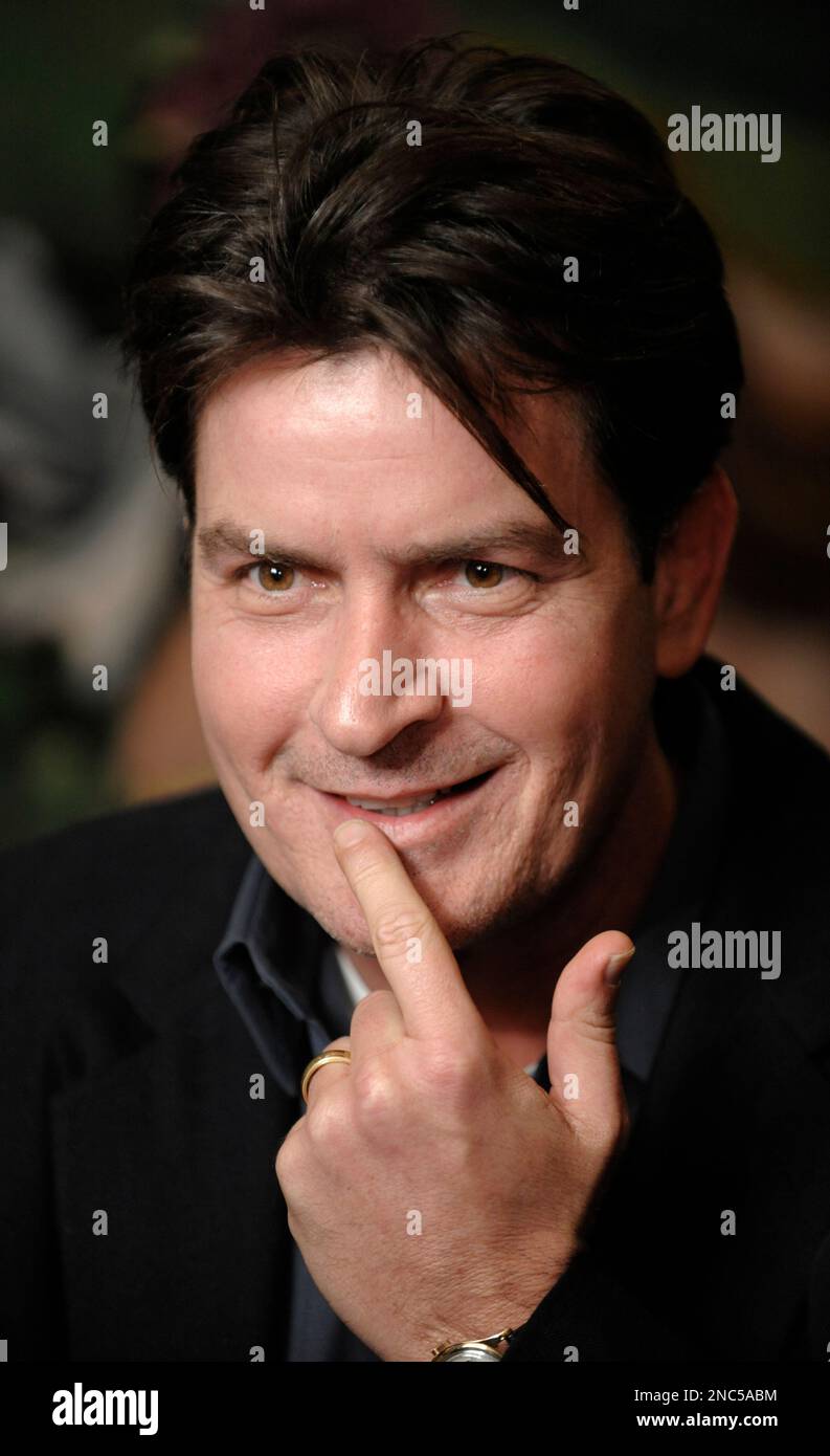 FILE - In this Jan. 28, 2009 file photo, actor Charlie Sheen is ...
