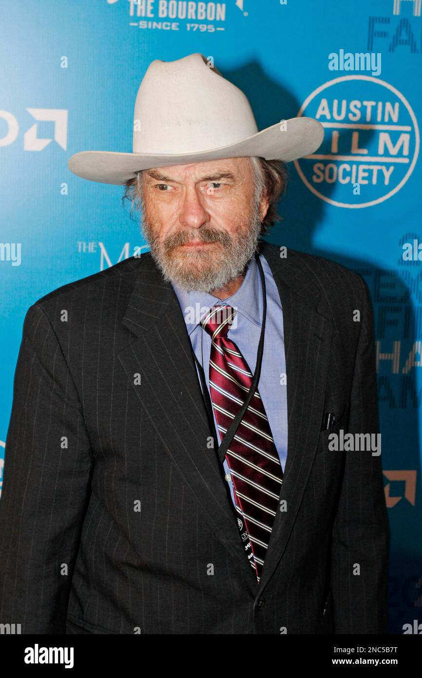 Actor Rip Torn arrives on the red carpet at the Texas Film Hall of Fame ...