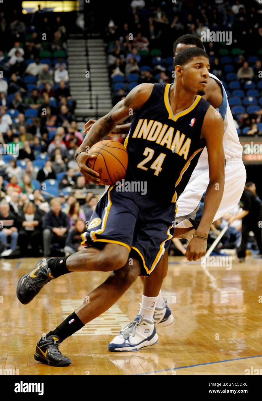Indiana Pacers' Paul George in the second half of an NBA basketball ...