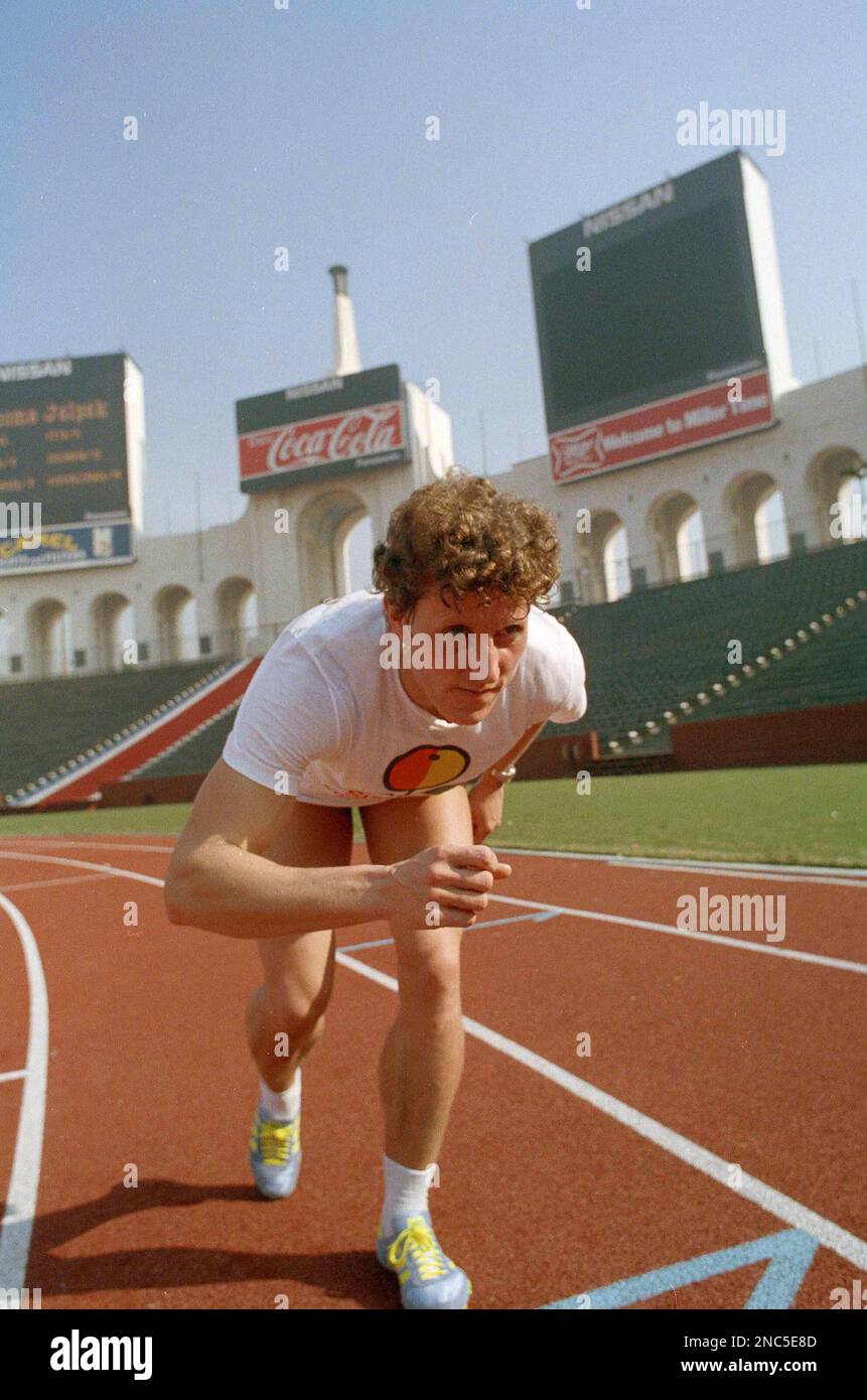 Track and field athlete from Czechoslovakia, Jarmila Kratochvilova ...