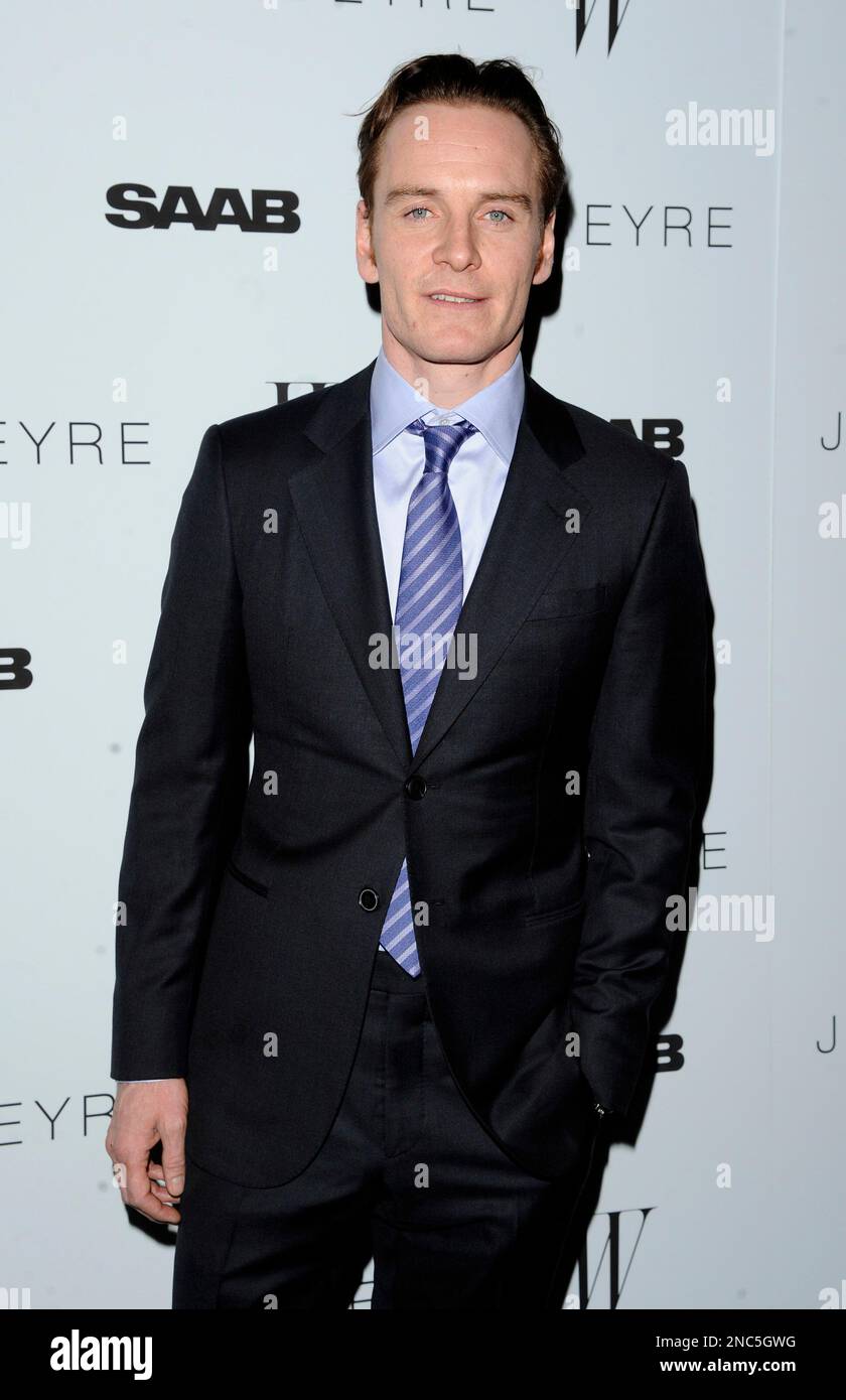 Actor Michael Fassbender attends the premiere of "Jane Eyre" in New ...
