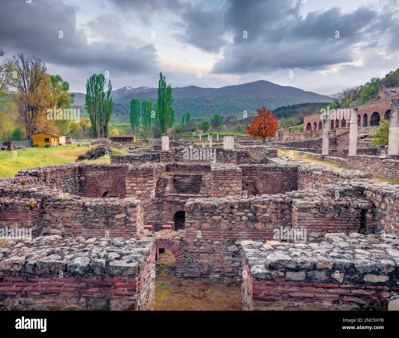Picturesque morning cityscape of Bitola town, North Macedonia, Europe ...