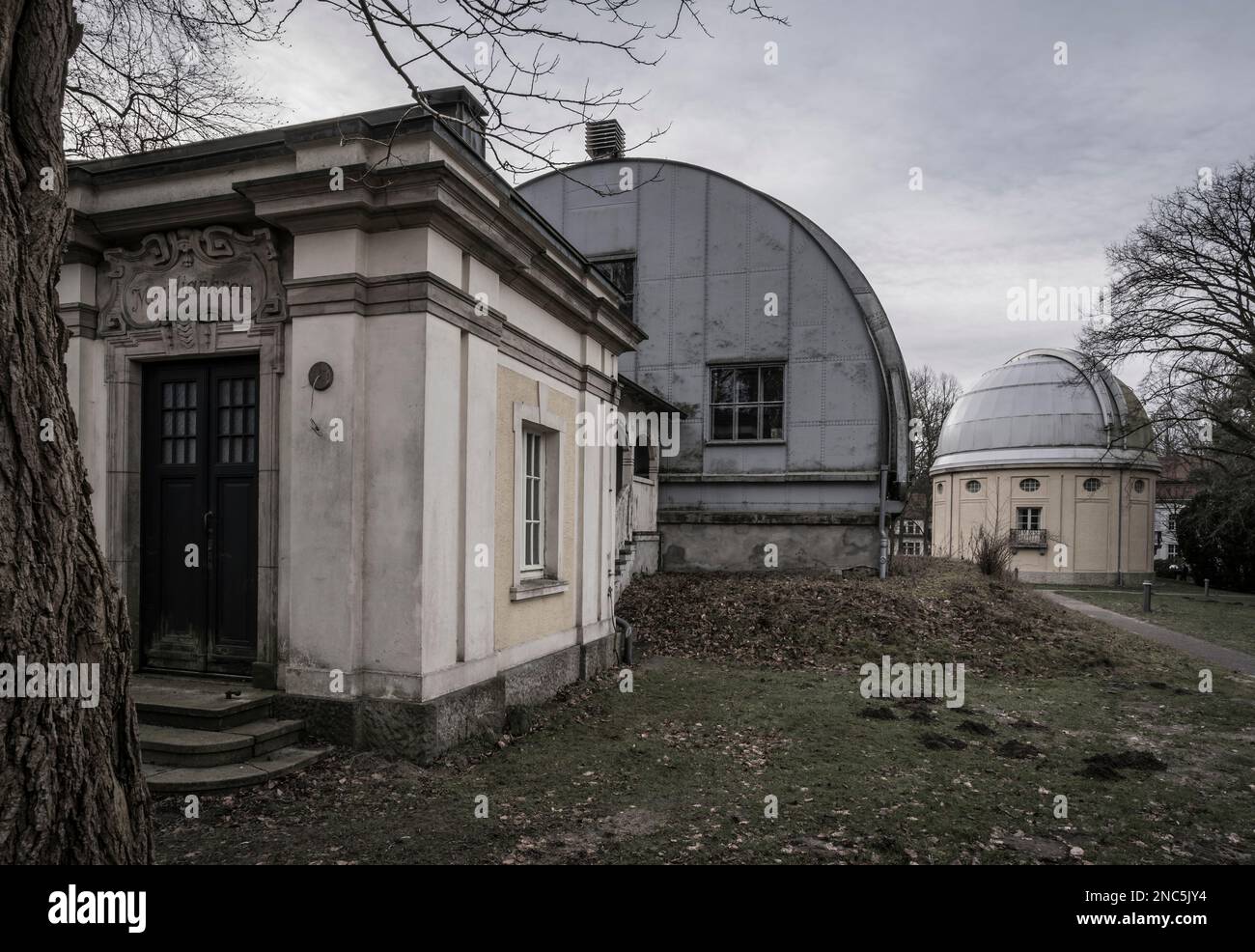 Historic observatory buildings in Hamburg Stock Photo - Alamy