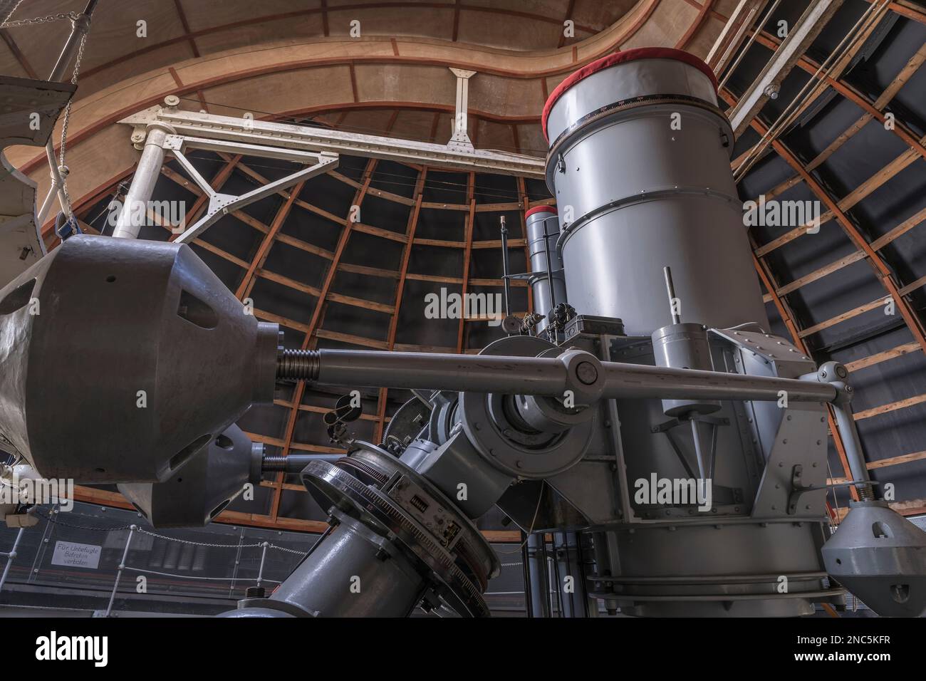 historic telescope in an observatory Stock Photo - Alamy