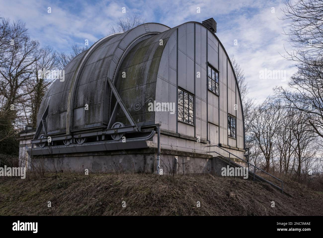 Historic observatory buildings in Hamburg Stock Photo - Alamy