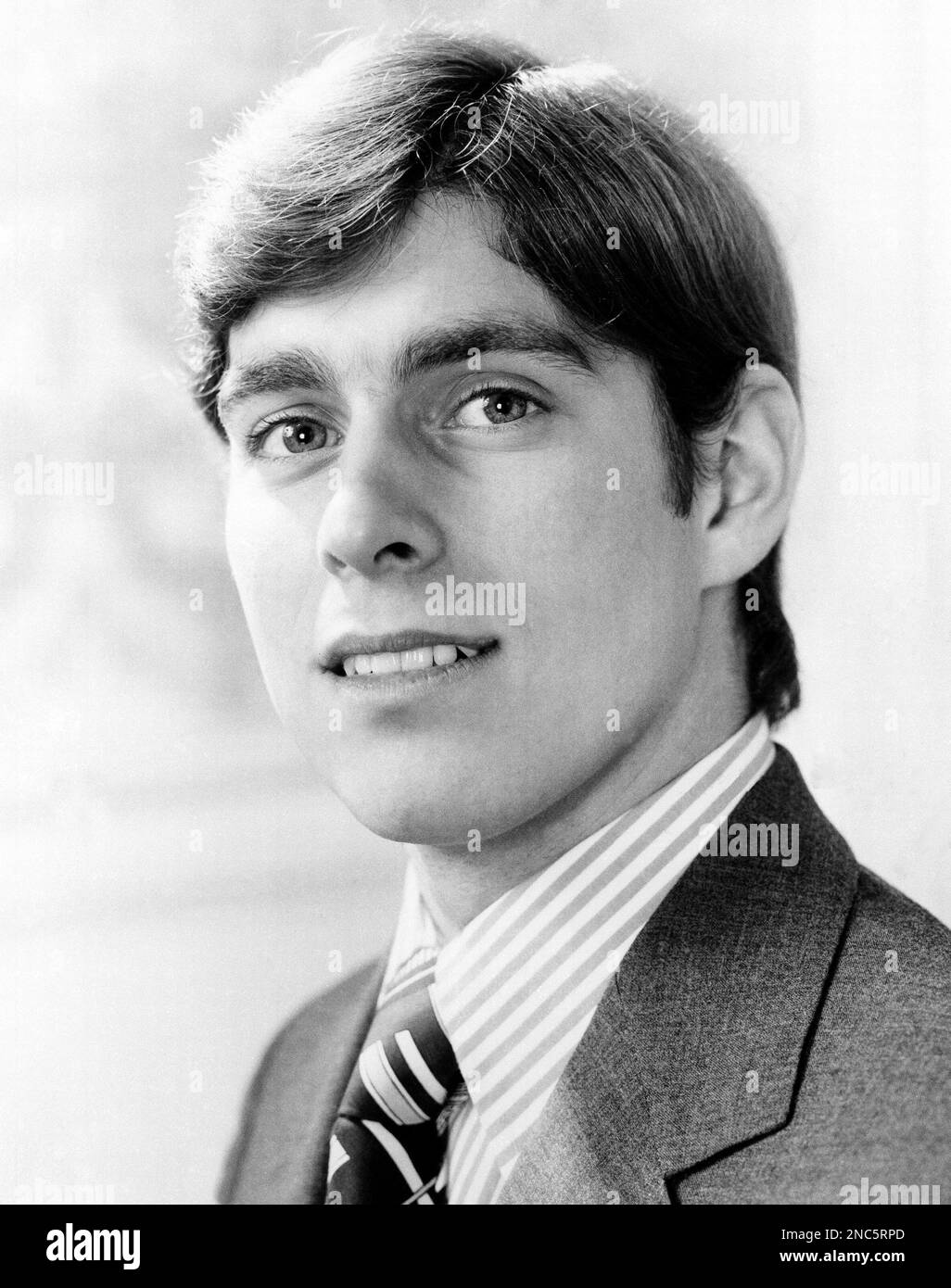 H.R.H. Prince Andrew in the Regency Room at Buckingham Palace in London ...
