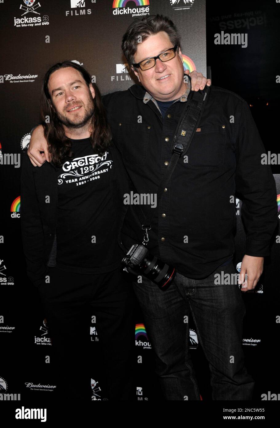 Chris Pontius, left, and Rick Kosick celebrate the launch of the ...