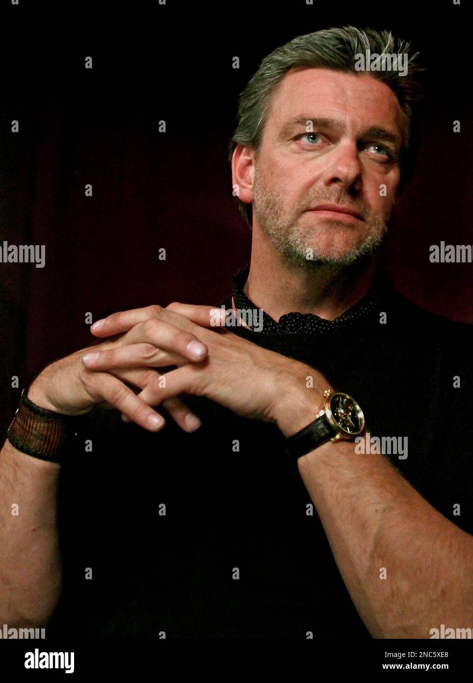 Irish born actor Ray Stevenson poses for a photo on Monday, March 7 ...