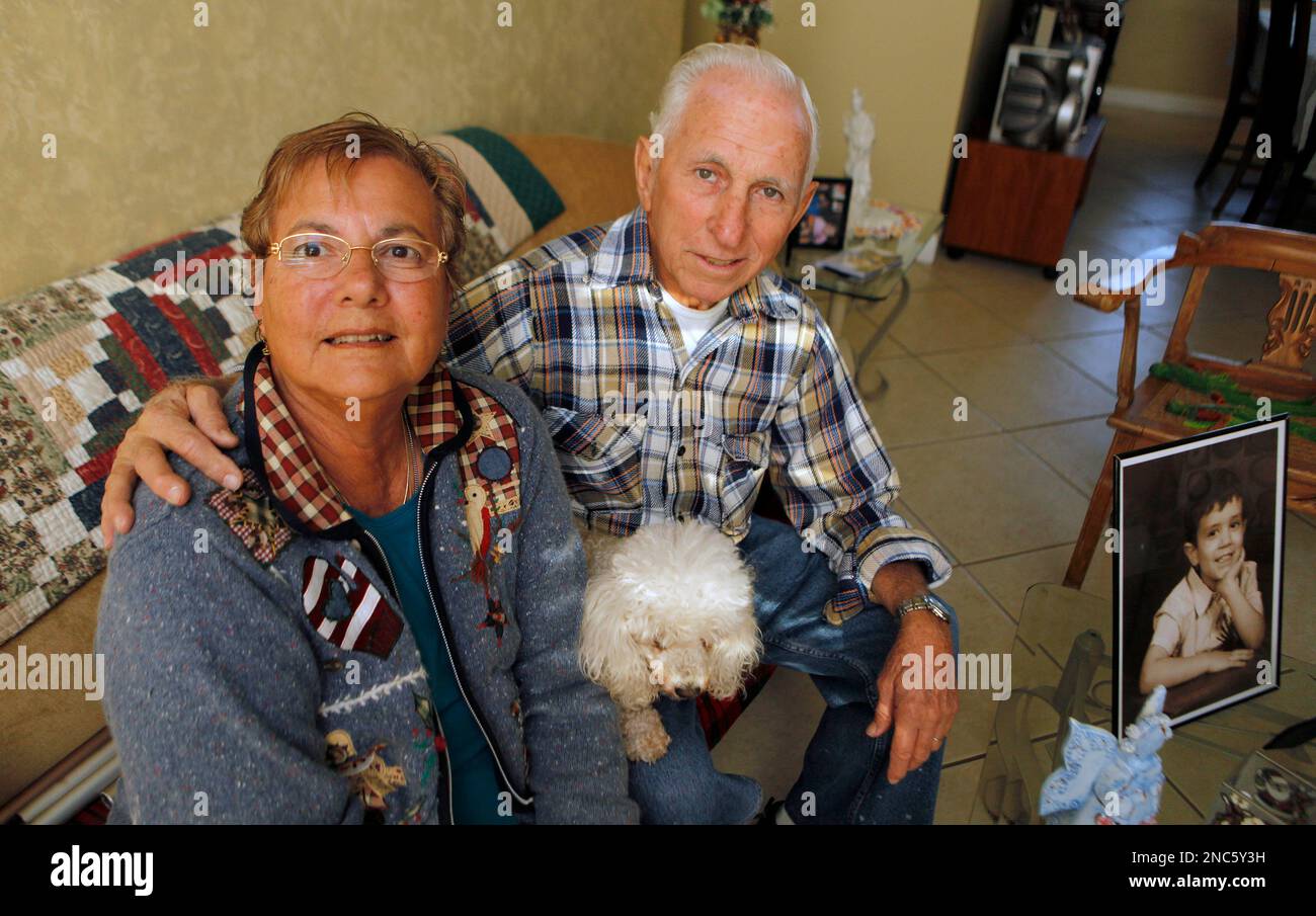 In this Thursday, Jan. 13, 2011 photo, Ida and William Gonzalez sit ...