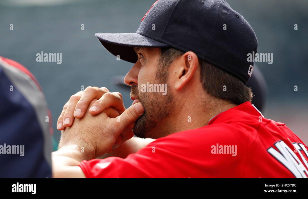 Boston Red Sox catcher Jason Varitek during a team practice in Fort ...