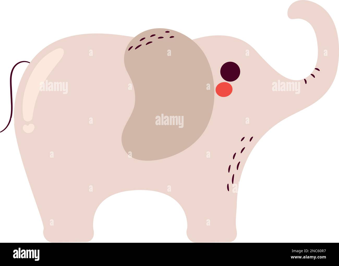 cute elephant design Stock Vector Image & Art - Alamy