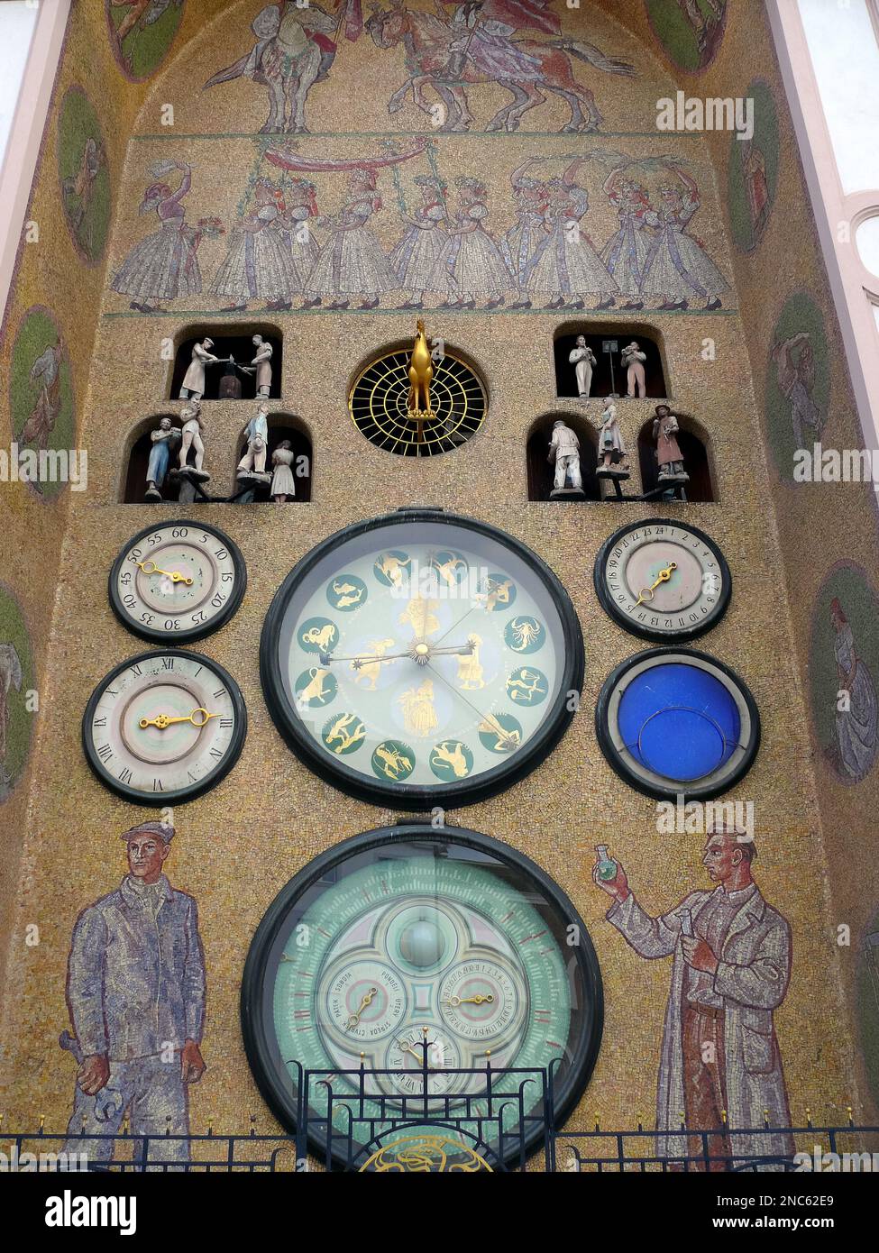 Astronomical Clock, Olomoucký orloj, Town hall, Olomouc, Czech Republic ...