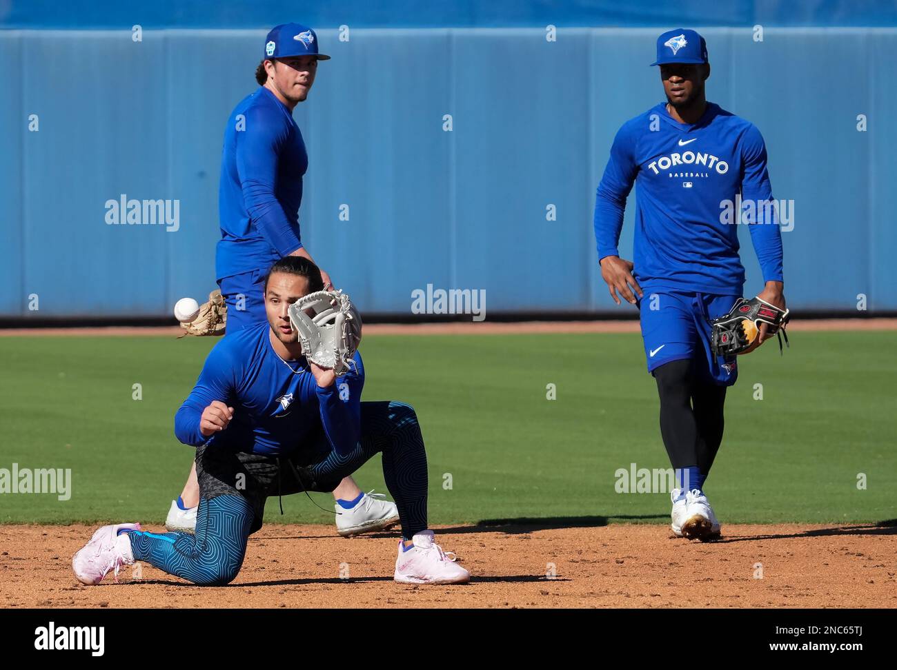 Dunedin, Fla., on Tuesday, February 14, 2023. Toronto Blue Jays ...