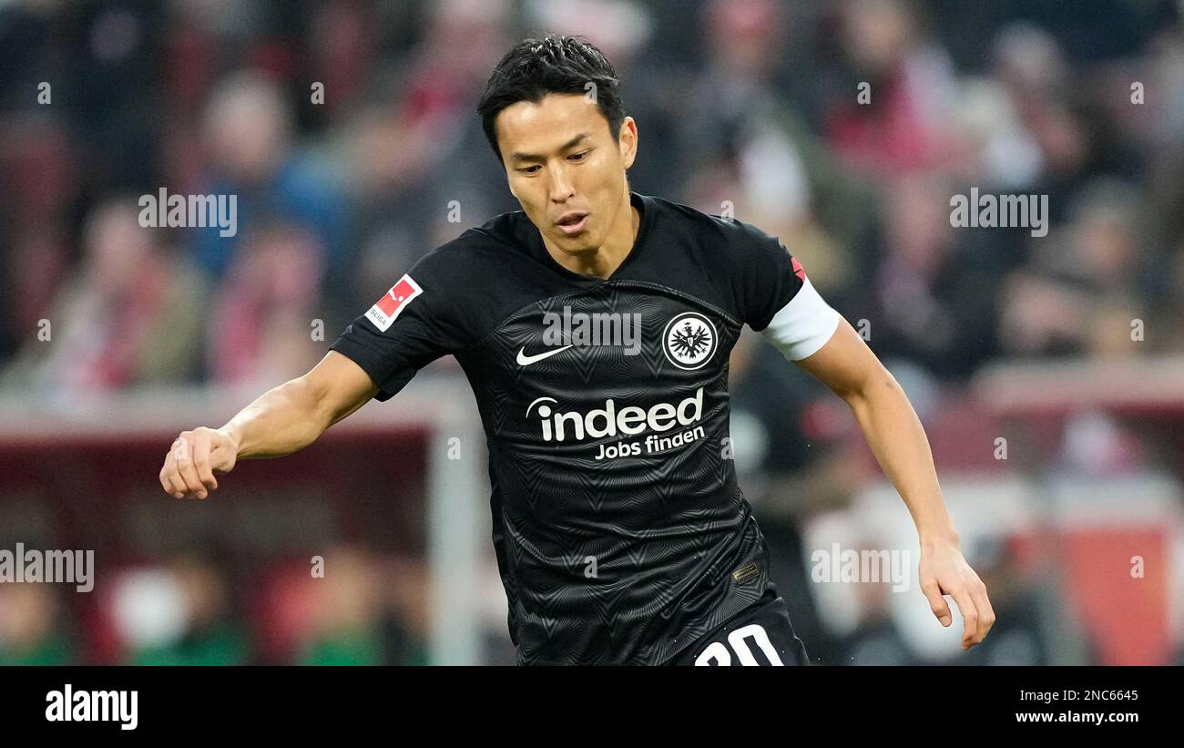 Frankfurt's Makoto Hasebe plays during the German Bundesliga soccer ...