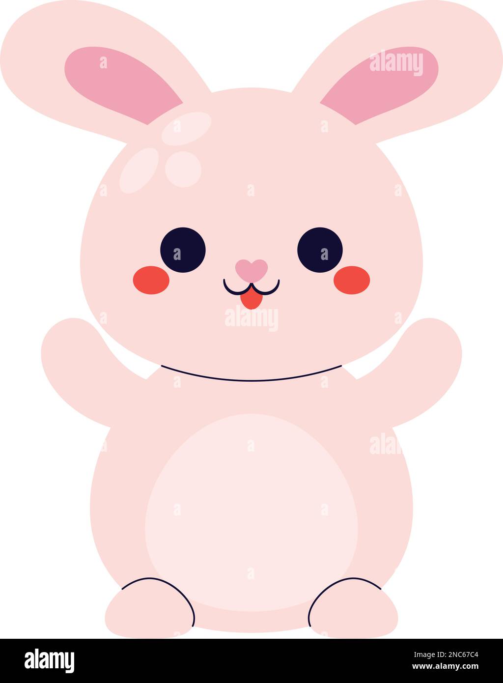 cute bunny design Stock Vector Image & Art - Alamy