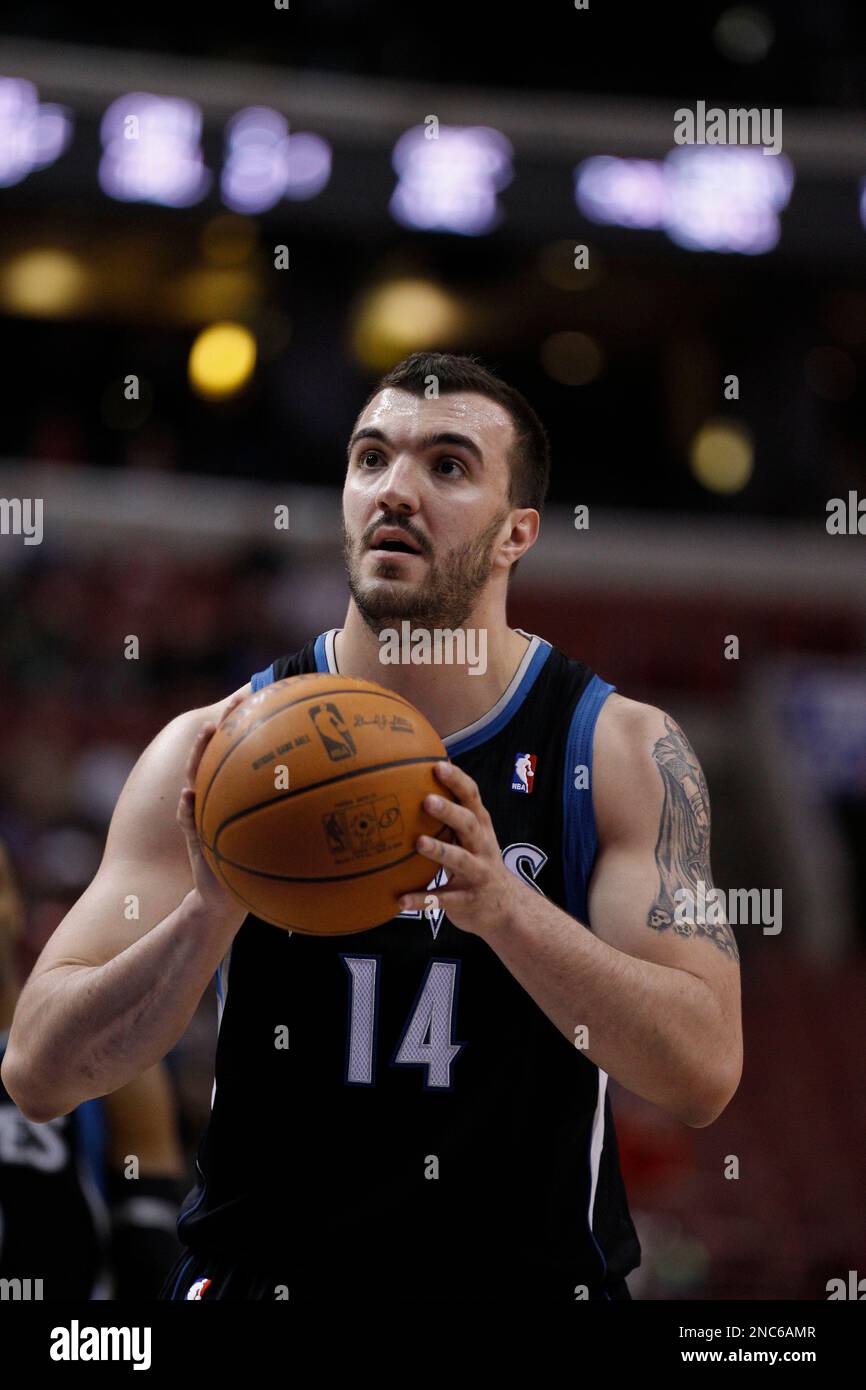 Minnesota Timberwolves' Nikola Pekovic (14), of Montenegro, during an ...