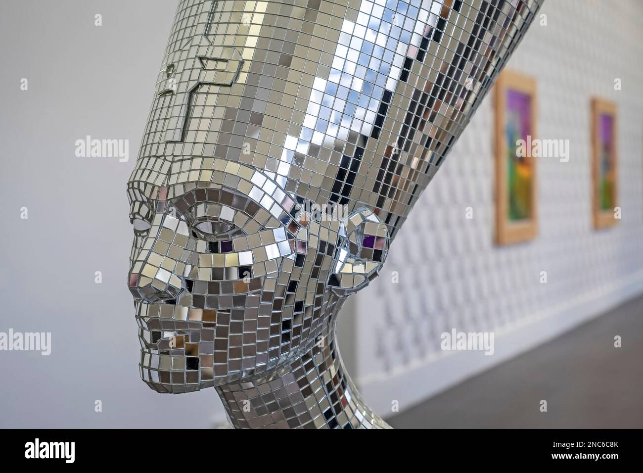 `Nefertiti´by Awol Erizku. IMMA, The Irish Museum of Modern Art, is ...