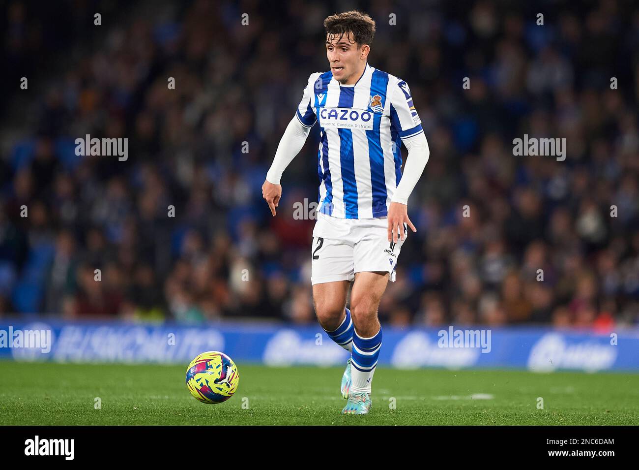 Pablo Marin of Real Sociedad during the La Liga match between Real ...