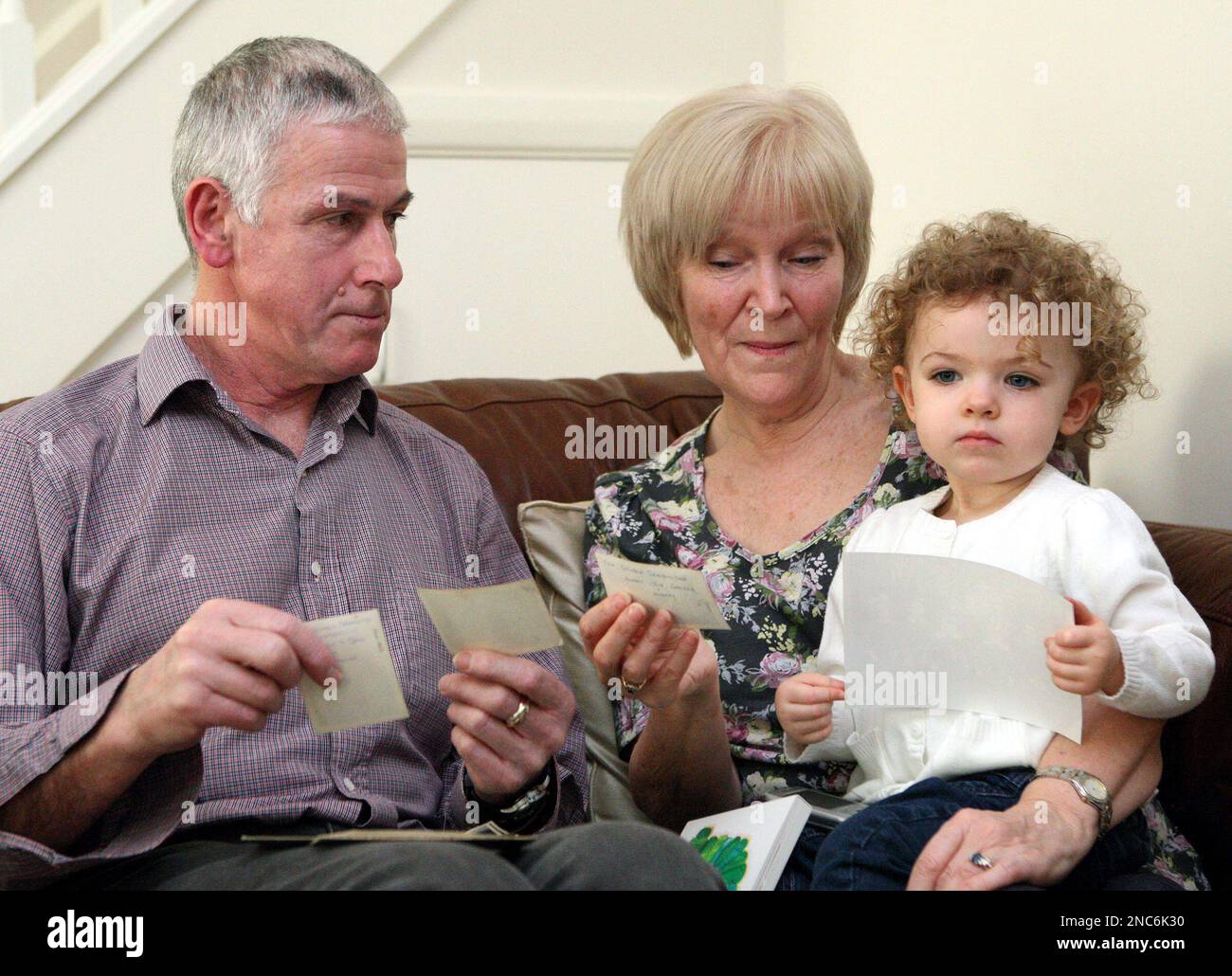 In this Friday, Feb. 4, 2011 photo John Harrison, a relative of Kate ...