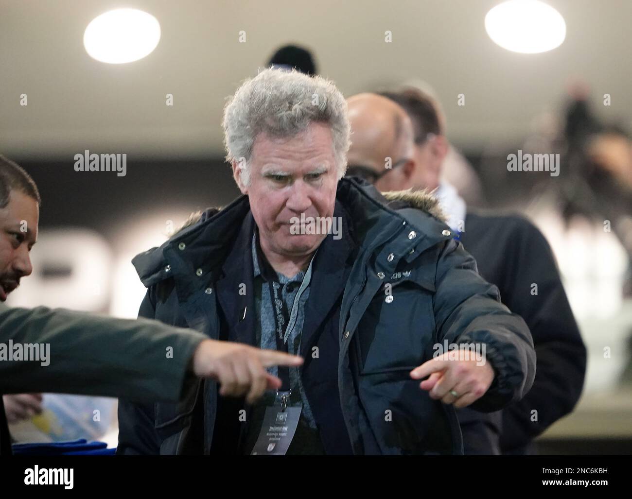 Will Ferrell in the stands ahead of the Sky Bet Championship match at ...