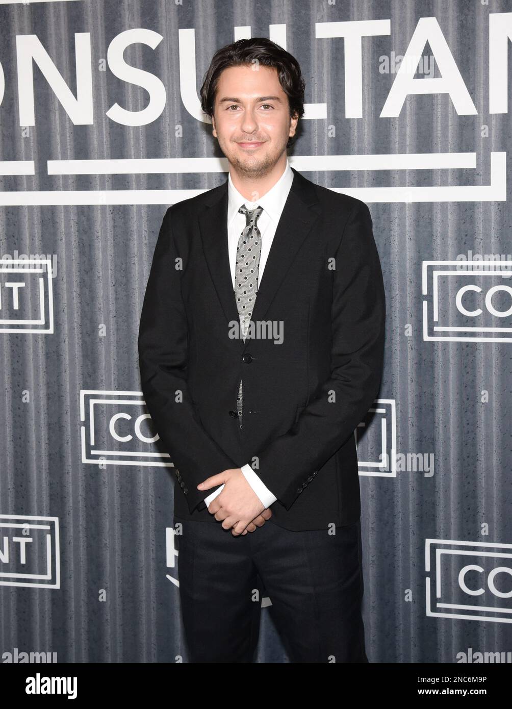13 February 2023 - Los Angeles, California - Nat Wolff. Prime Video's The Consultant Premiere at ...