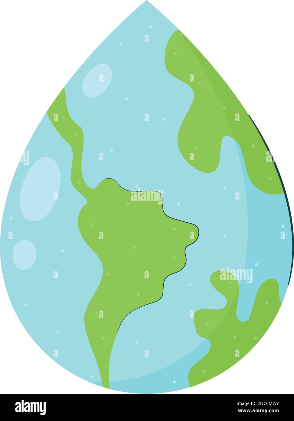 world water drop Stock Vector Image & Art - Alamy