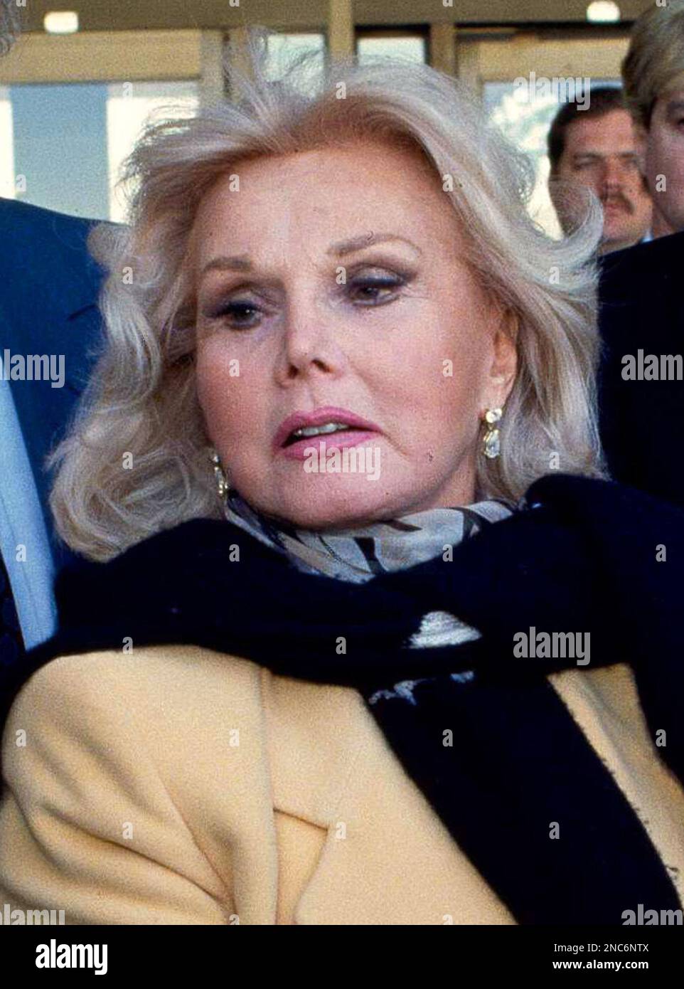 FILE - In this Jan. 27, 1993 file photo, actress Zsa Zsa Gabor is shown ...