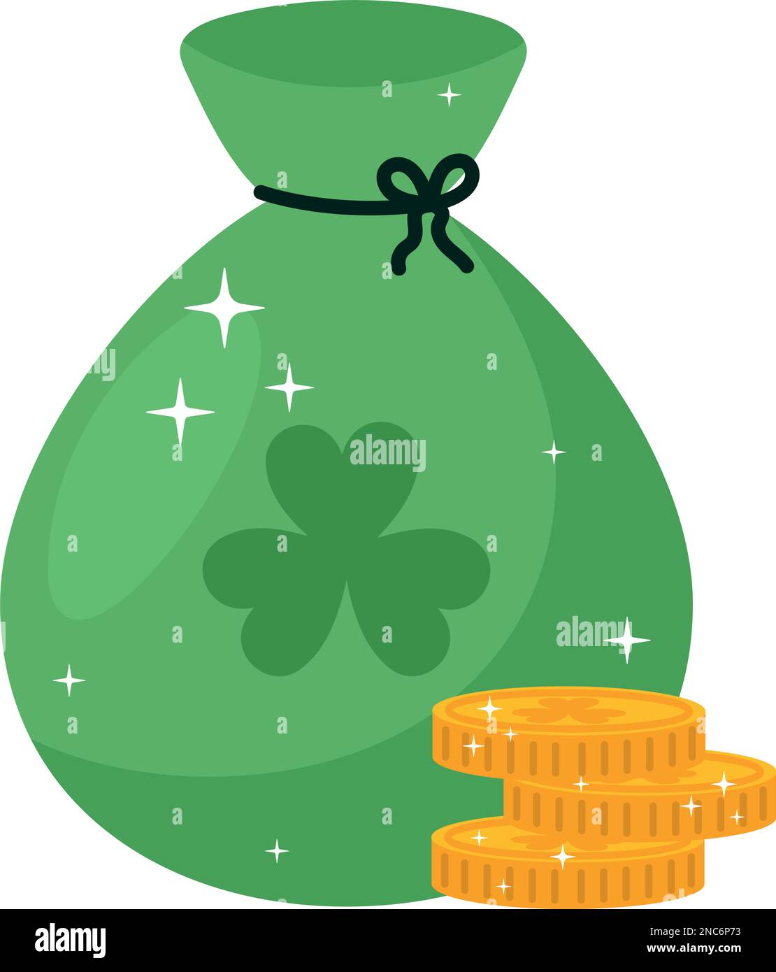 coins bag design Stock Vector Image & Art - Alamy