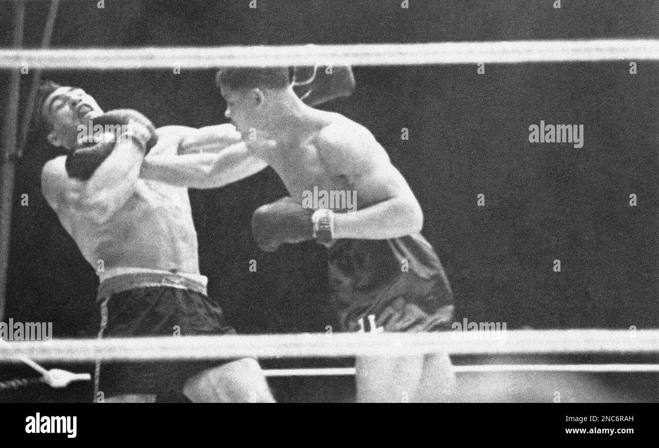 The superiority of Joe Louis over his big rival Primo Carnera at the ...