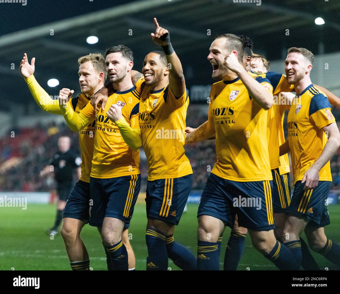 Woking fc goal v wrexham hi-res stock photography and images - Alamy