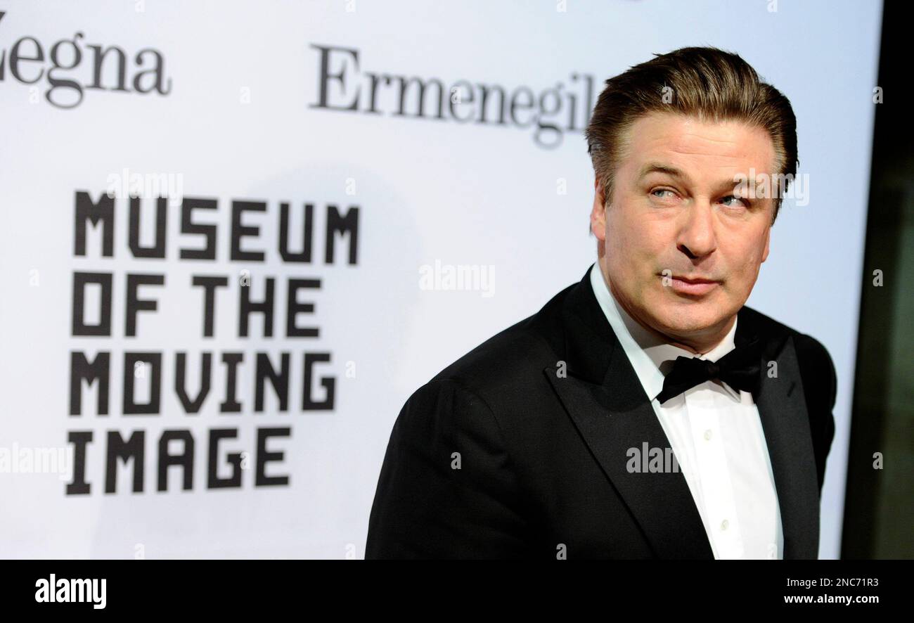Actor Alec Baldwin poses for pictures where he was saluted by the ...