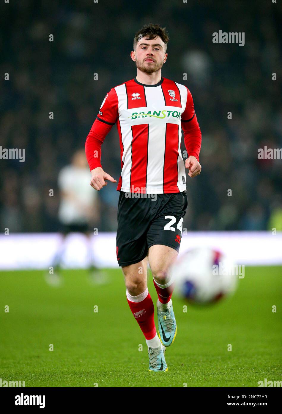 Lincoln City's Sean Roughan during the Sky Bet League One match at ...